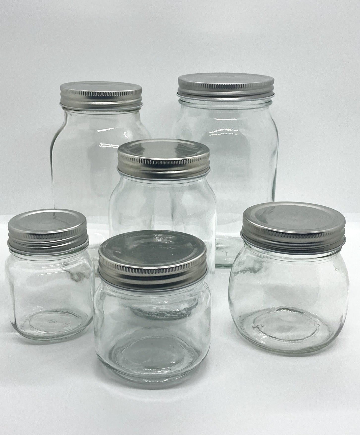 Square Mason Glass Jars – Brighton Jars & Bottles